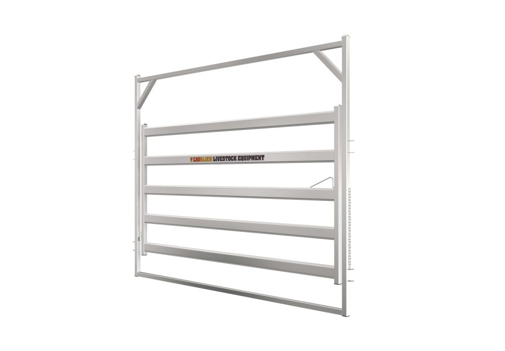 3.0m Bull Rail Gate In Frame - Cavalier Livestock Equipment