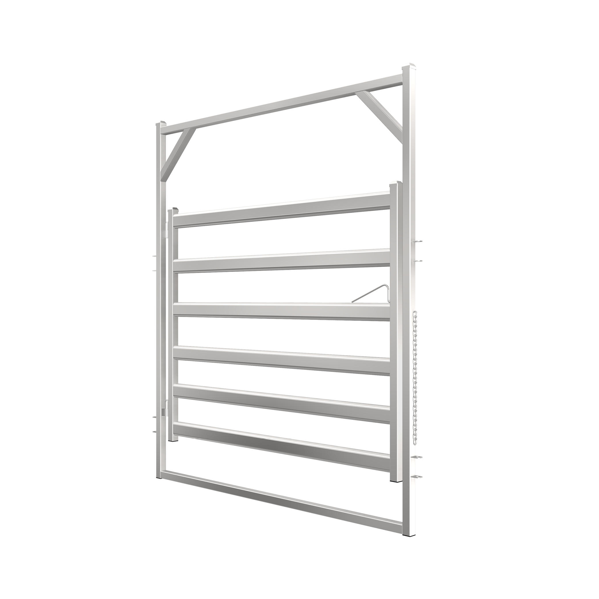 2.1m Econo Rail Gate in Frame - Cavalier Livestock Equipment