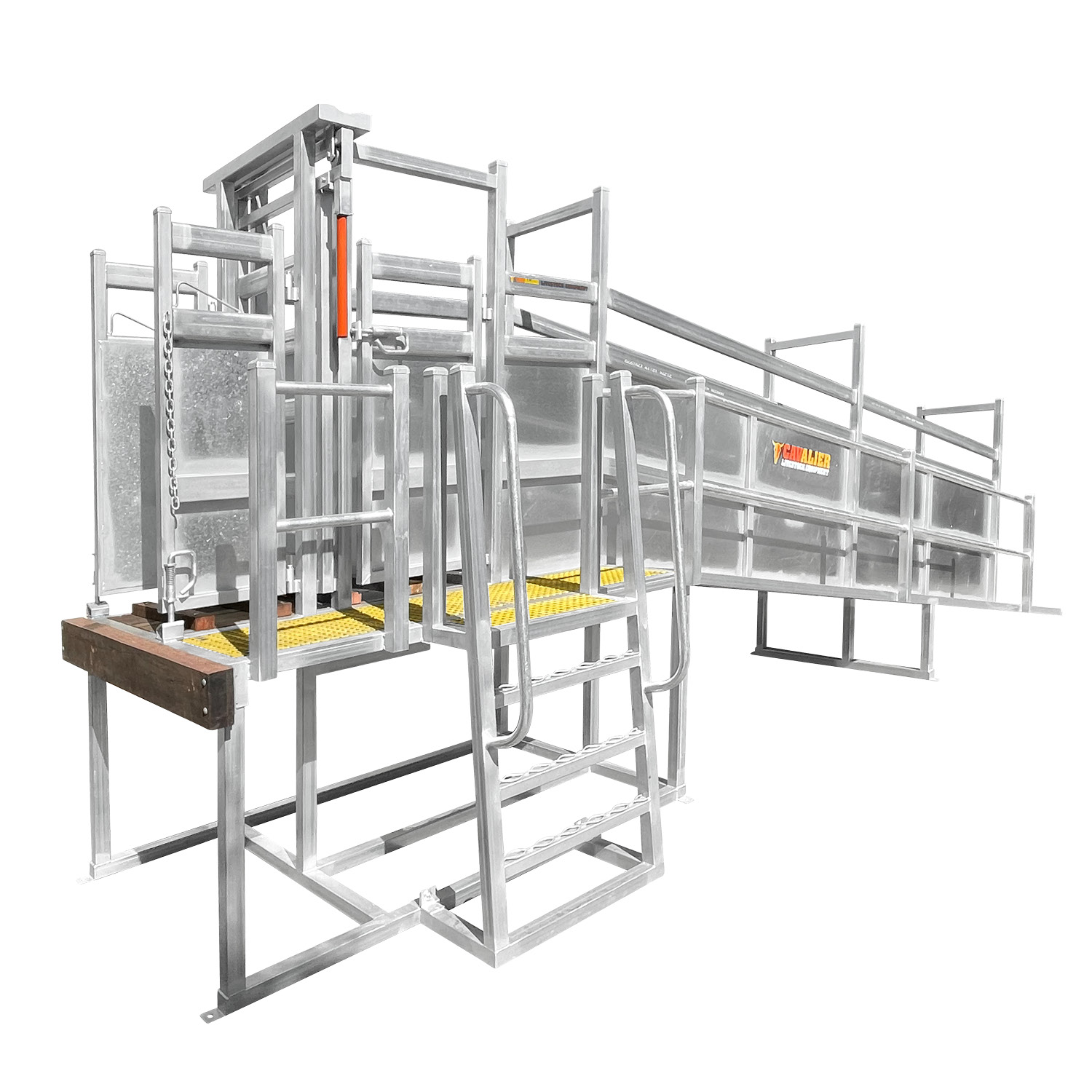 8.0m Fixed Loading Ramp - Cavalier Livestock Equipment