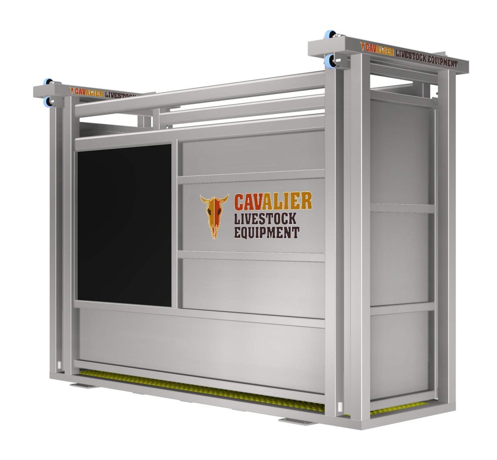 Cav Weigh Box with Slide Gate Both Ends - Cavalier Livestock Equipment