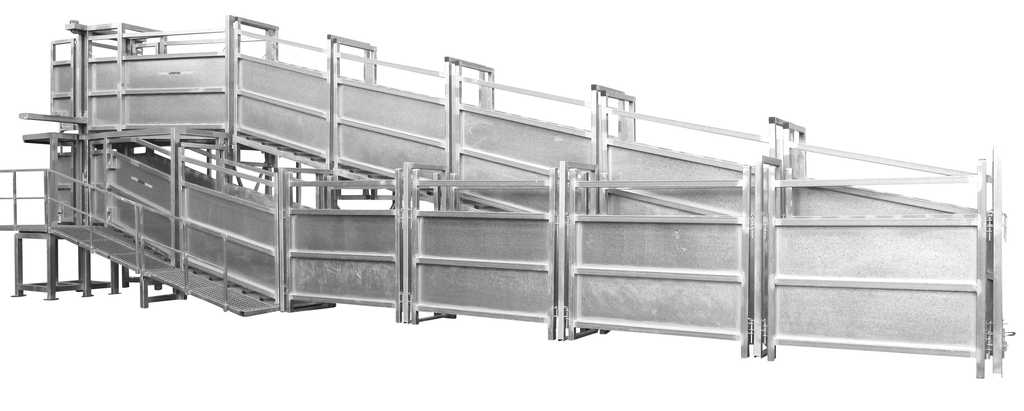 15.9M Double Decker Ramp - Cavalier Livestock Equipment
